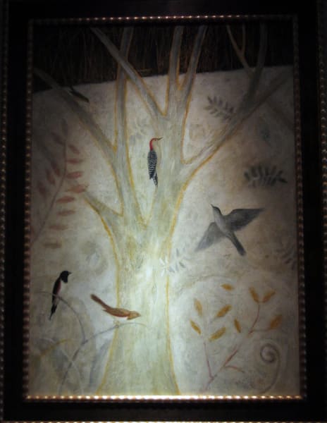 Triptych (birds) (with five birds) from the collection of Public Art ...