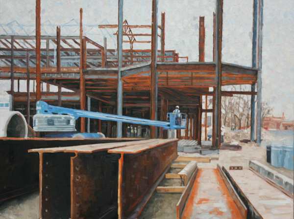 Beam Series, Beams #4 by Linda Langhorst | Artwork Archive