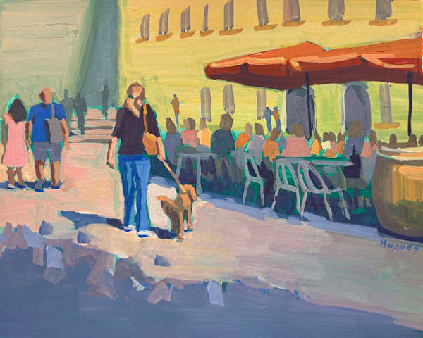 Our Noon Walk - Florence, Italy by Linda Hugues | Artwork Archive