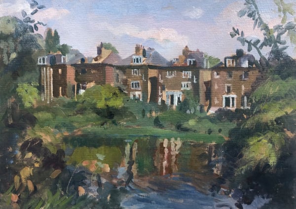 Print of Hampstead Ponds. Hampstead. London by Alan Lancaster | Artwork ...