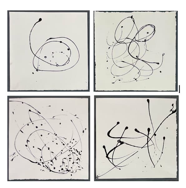 Painted Dances Sketches 1-2-3-4 by Julea Hope Boswell | Artwork Archive