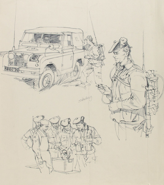 4/5 Territorials, The Black Watch from the collection of GJ Moyle ...