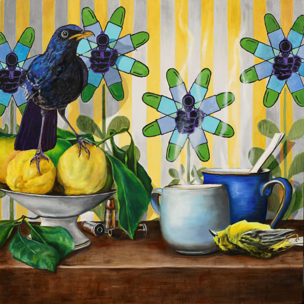 We Love Guns, Until They Hit Home by Laurie Hoen | Artwork Archive