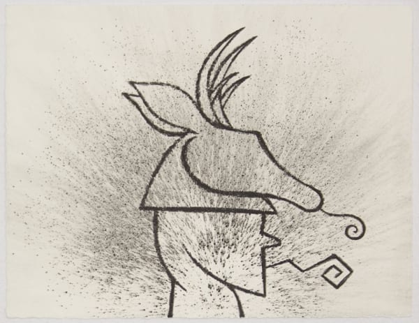 Exquisite Corpse (head) from the collection of Providence College ...