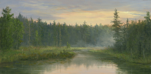 My Favorite Marsh- Morning Mist by Tarryl Gabel | Artwork Archive