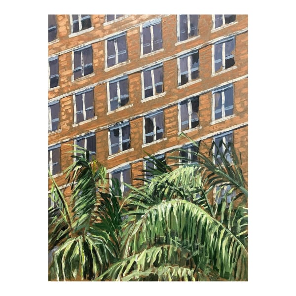 St Vincent's through fronds by Nicholas P Aplin | Artwork Archive