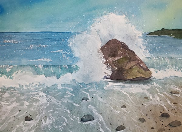 Hazard Rock Narragansett by Cheryl Dinsdale | Artwork Archive