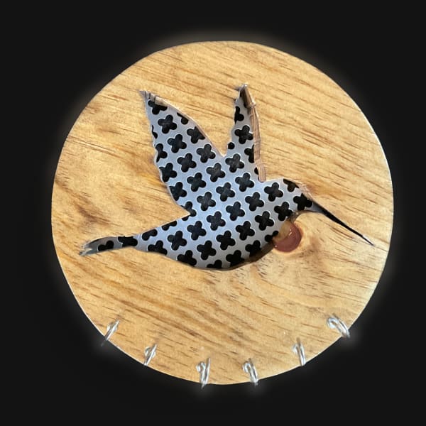 Hummingbird key circle by Heather Medrano | Artwork Archive