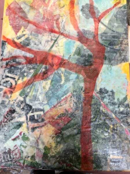 Red Tree by Patti Akesson | Artwork Archive