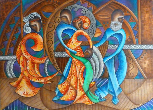 Family Sankofa by Marcella Hayes Muhammad | Artwork Archive