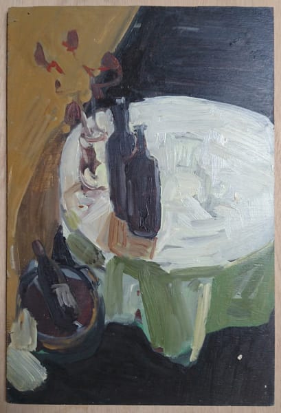 table and bottles - study by Daniel Kohn | Artwork Archive