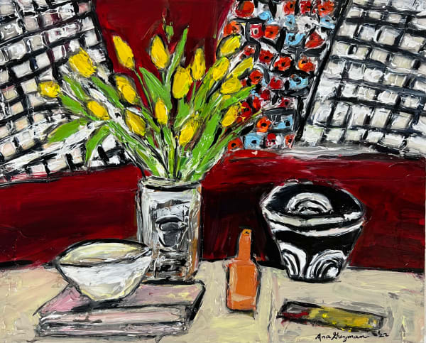 Still Life with Tulips by Ana Guzman | Artwork Archive