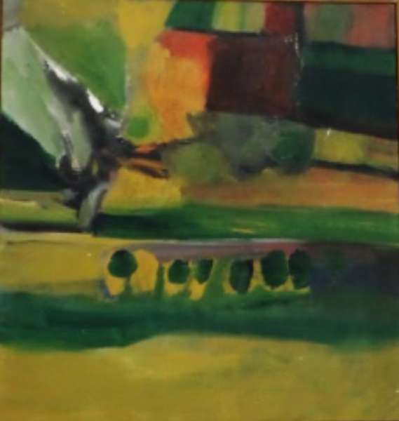 Valley Landscape from the collection of Kanyer Art Collection | Artwork ...