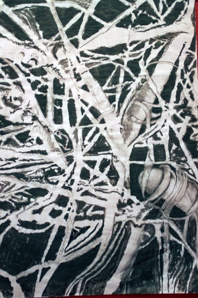 MAP-BRANCHES 2, Drawing by Beatriz Mejia-Krumbein | Artwork Archive