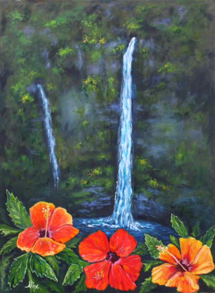 Hawaiian Falls by Alexandra Kassing | Artwork Archive