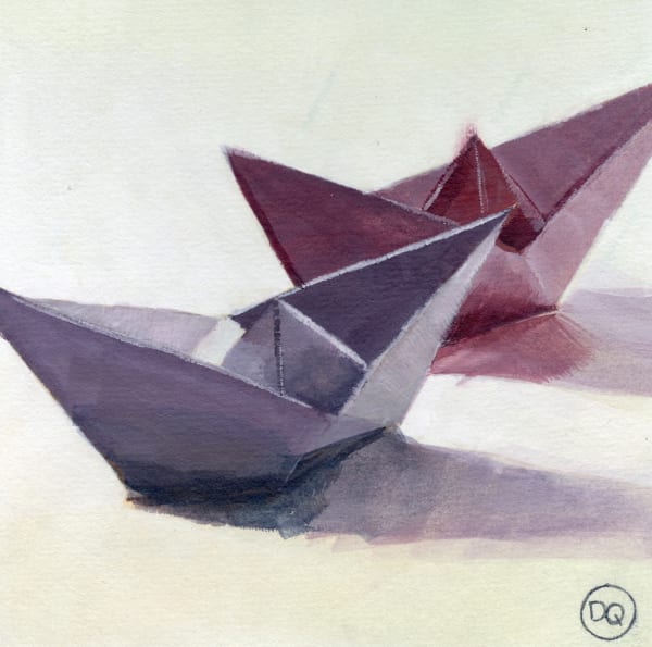 Paper Boats from the collection of Arts in Medicine | Artwork Archive