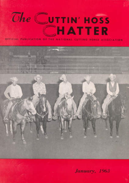 1962-1991: NCHA Open Futurity Champions (Chatter Edition) from the ...