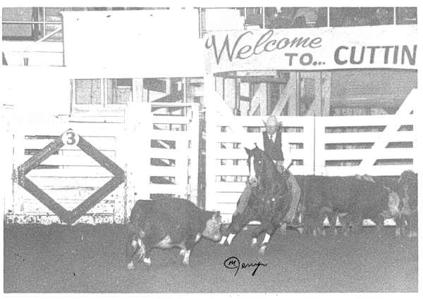 Buster Welch & Peppy San Badger from the collection of NCHA Foundation ...