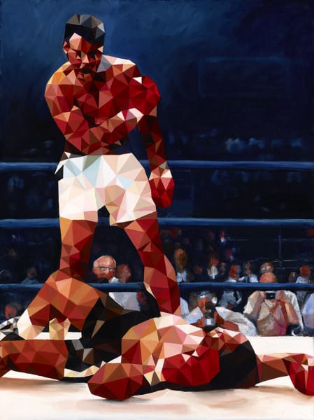 POMP AND CEREMONY - ORIGINAL OIL PAINTING by Angie Jones | Artwork Archive