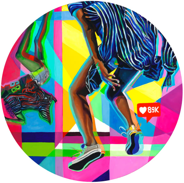 LIKE IT ️ ️ ️ - ORIGINAL OIL PAINTING by Angie Jones | Artwork Archive