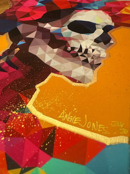 Frida - Día de Muertos Frida - Hand Embellished - EDITIONED PRINT by ...