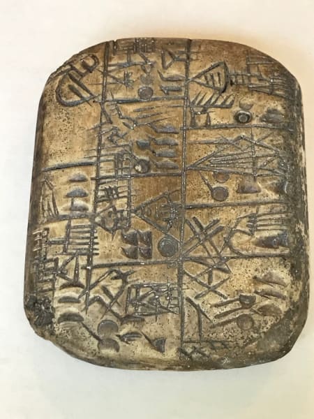 Sumerian Cuneiform Tablet About the Allocation of Beer from the ...