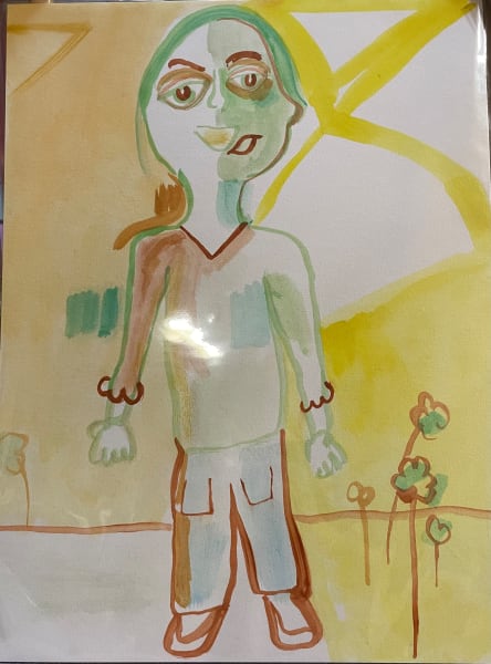Self portrait in nature from the collection of Gallery 110 | Artwork ...