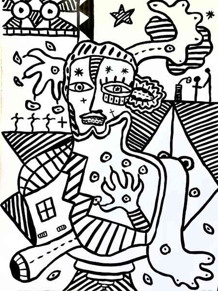 Automatic Drawing 1981-36 from the collection of Gallery 110 | Artwork Archive