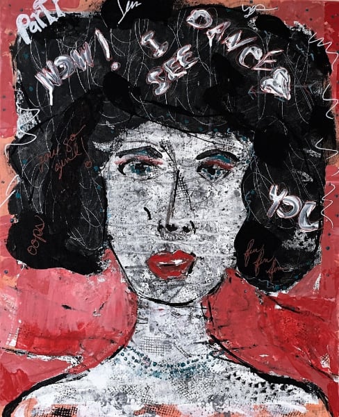 Graffiti Hair by Barbara Shelly | Artwork Archive