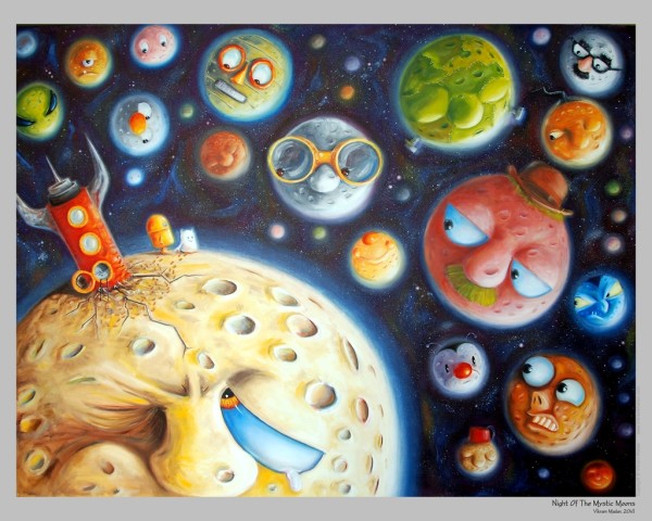 Night of the Mystic Moons by Vikram Madan | Artwork Archive