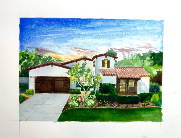 HENSLEY RESIDENCE by Robin Crouch | Artwork Archive