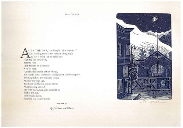 Night Scene from the collection of Blackfriars Gallery and Library ...