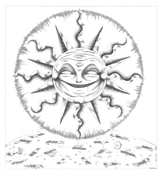 Creepy Sun by Aisyah Ahmad | Artwork Archive