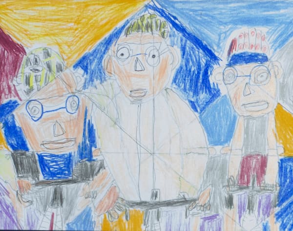 Three Old Pals from the collection of Cedars Art | Artwork Archive