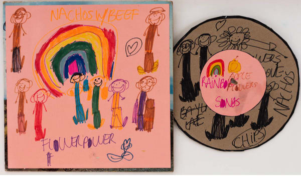 Rainbow Record Player from the collection of Cedars Art | Artwork Archive