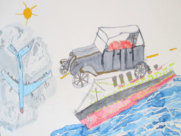 Modes of Transportation from the collection of Cedars Art | Artwork Archive