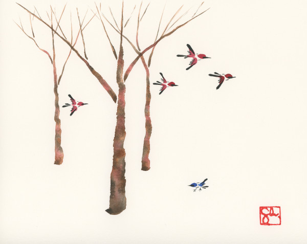 Bird Series - Forest by Craig Whitten | Artwork Archive