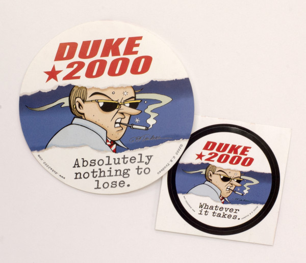 "Duke 2000 - Stickers" from the collection of The Doonesbury Collector ...