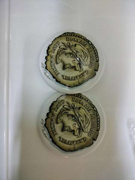 "Roman Around" Saranac Lake Winter Carnival buttons from the collection ...