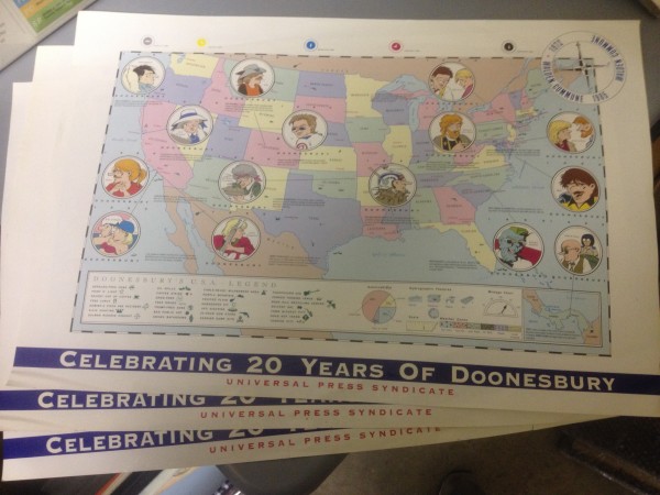 "Celebrating 20 Years of Doonesbury" from the collection of The ...
