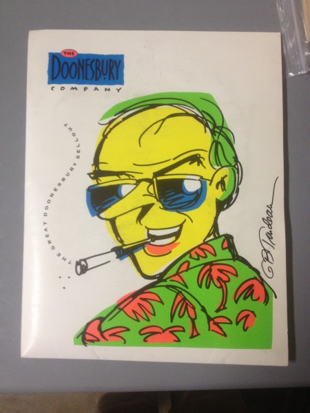 "Doonesbury -- Duke Cover Press Packet" from the collection of The ...