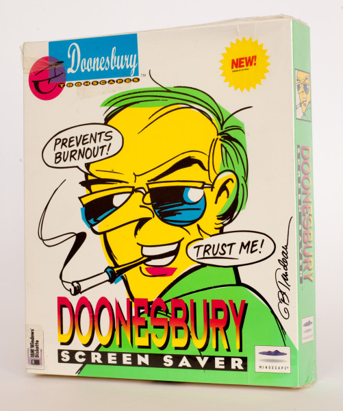 "Doonesbury Screen Saver" from the collection of The Doonesbury ...