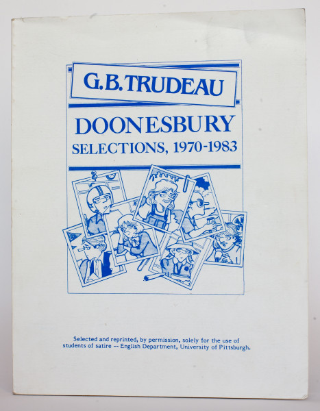 "Doonesbury Selections: 1970 - 1983" from the collection of The ...