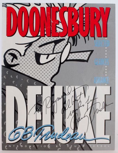 "Doonesbury Deluxe - Signed" from the collection of The Doonesbury ...