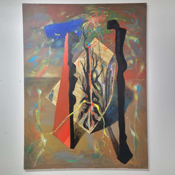 Scaffolding VIII from the collection of David Alan White | Artwork Archive