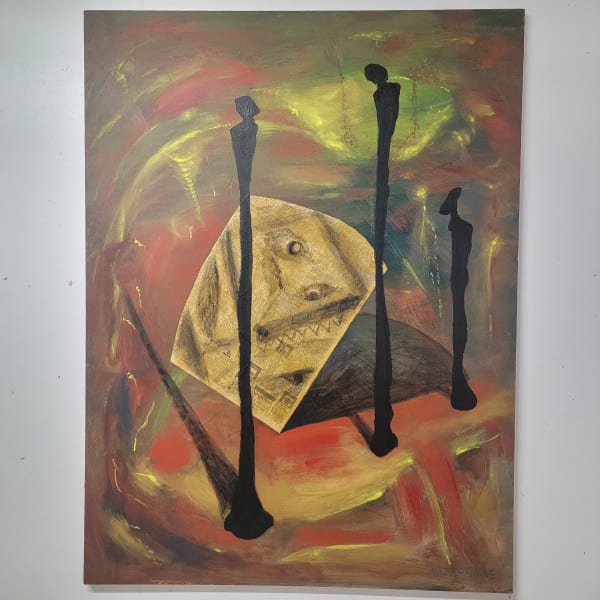 Scaffolding IV from the collection of David Alan White | Artwork Archive