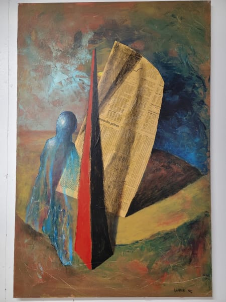 Scaffolding VII from the collection of David Alan White | Artwork Archive