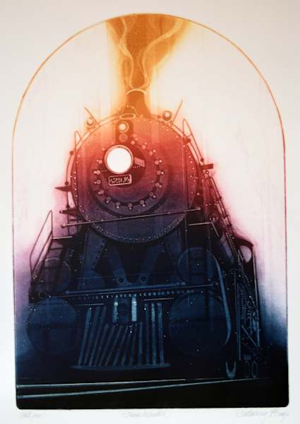 Steam Locomotive from the collection of Anderson Gallery - BSU ...