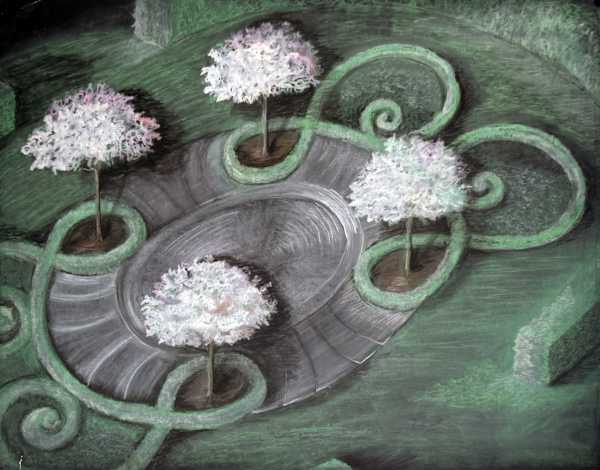 Terrace - Fruit Trees #1 from the collection of Anderson Gallery - BSU ...