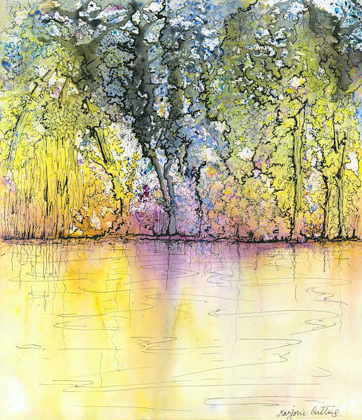 Trees and Water by Marjorie Cutting | Artwork Archive